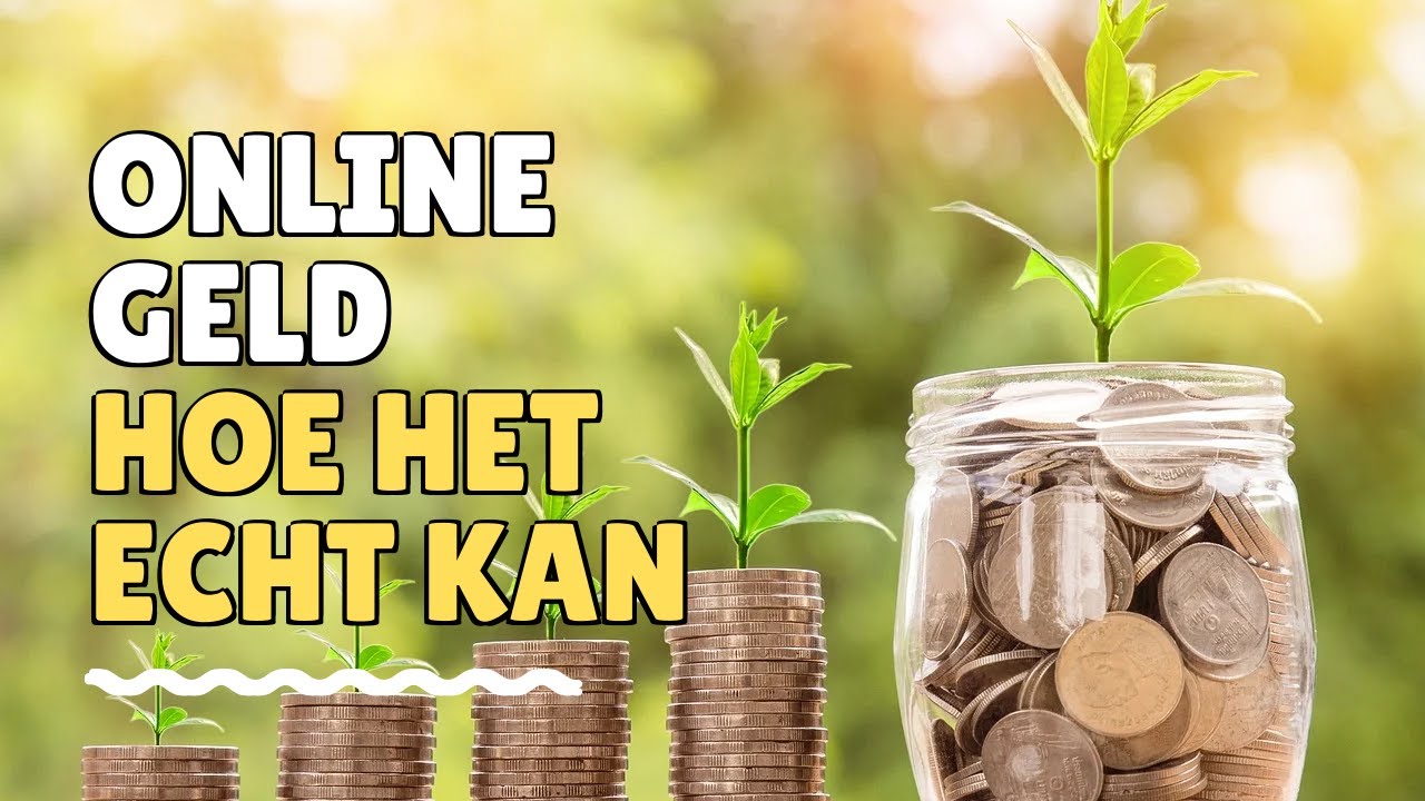 ONLINE GELD VERDIENEN | 💰 5 ECHTE manieren voor een extra Inkomen via ...