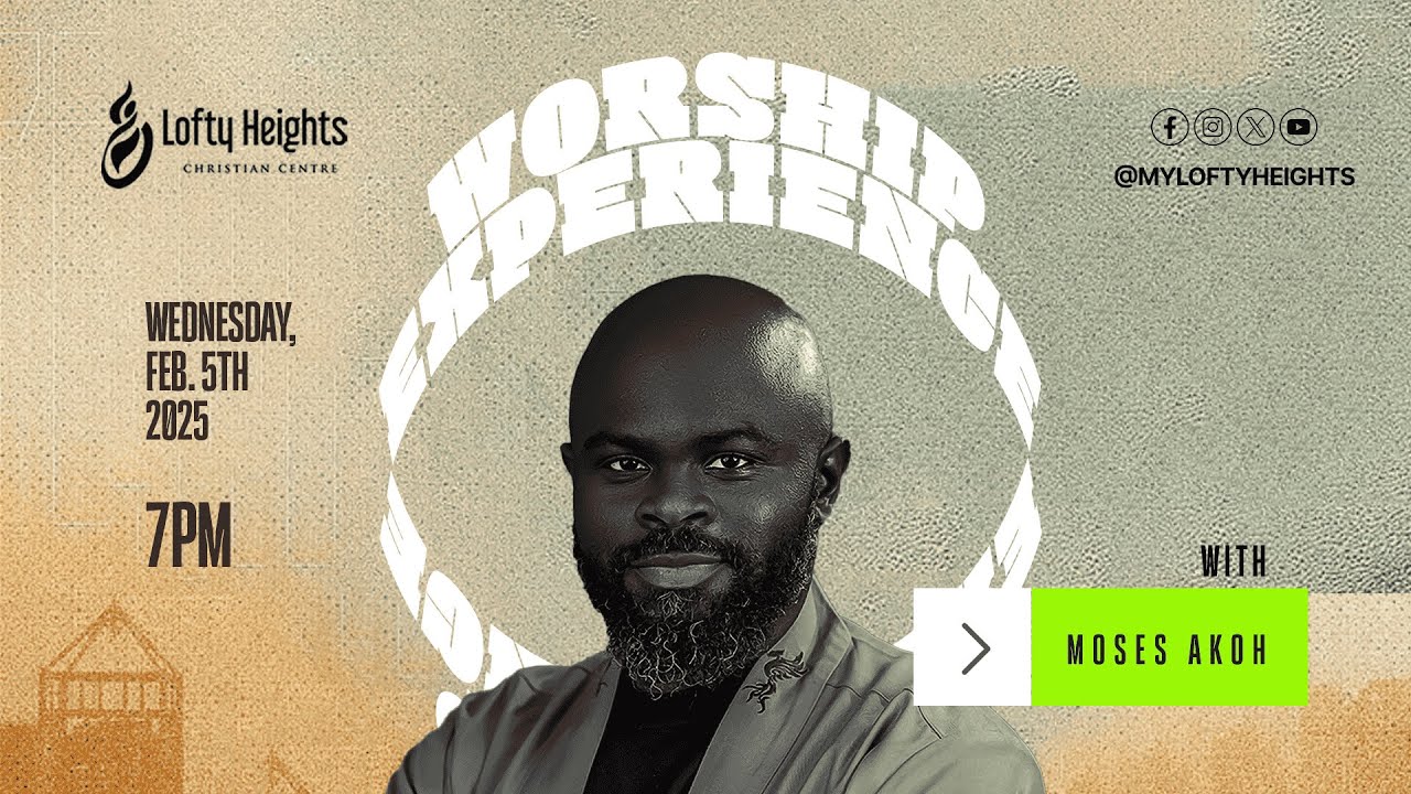 Worship Experience With Moses Akoh - Wednesday 5th February, 2025 - YouTube