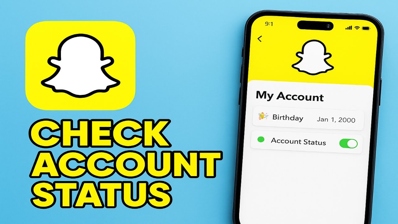How To Check Account Status on Snapchat (2025) - YouTube