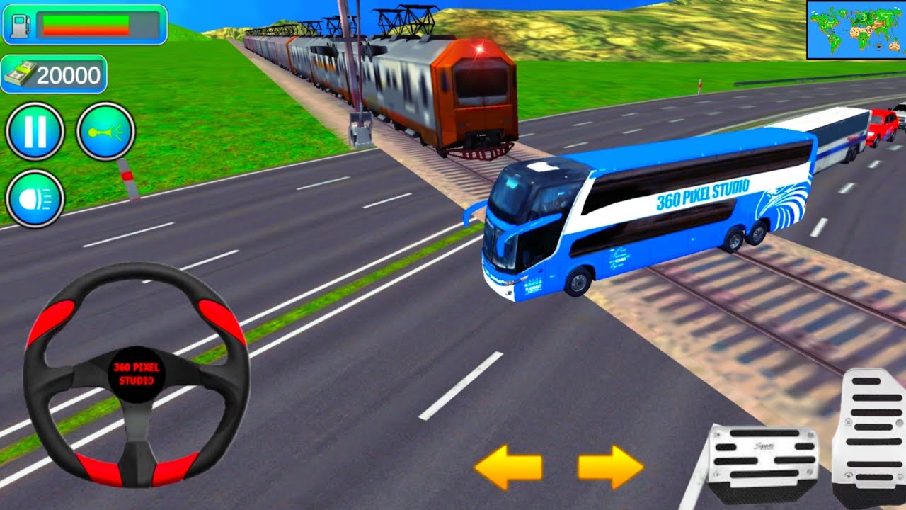 Thrilling 3D Public Coach Bus Driving | Virtual City Bus Simulator ...