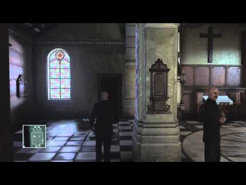Hitman Six How to find the crowbar inside the church - YouTube