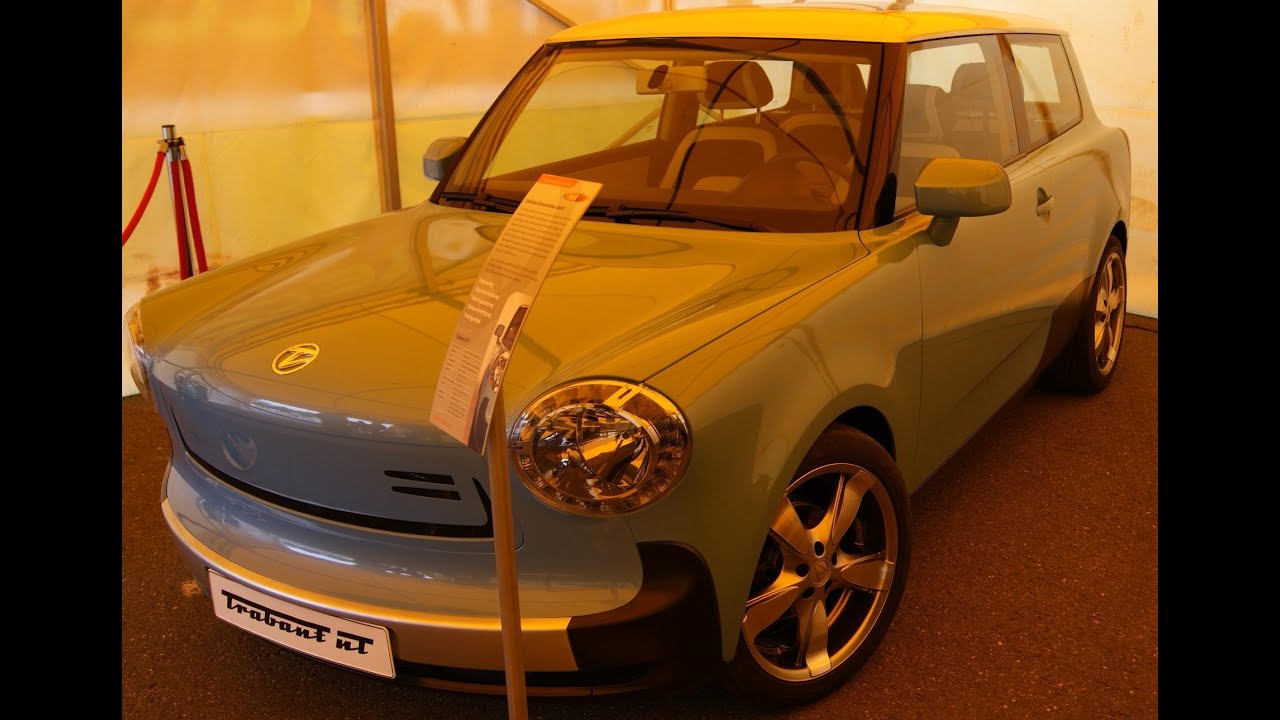 TRABANT NT PROTOTYP EINZELSTÜCK CONCEPT CAR ELEKTRO ITT 2013 ZWICKAU ...