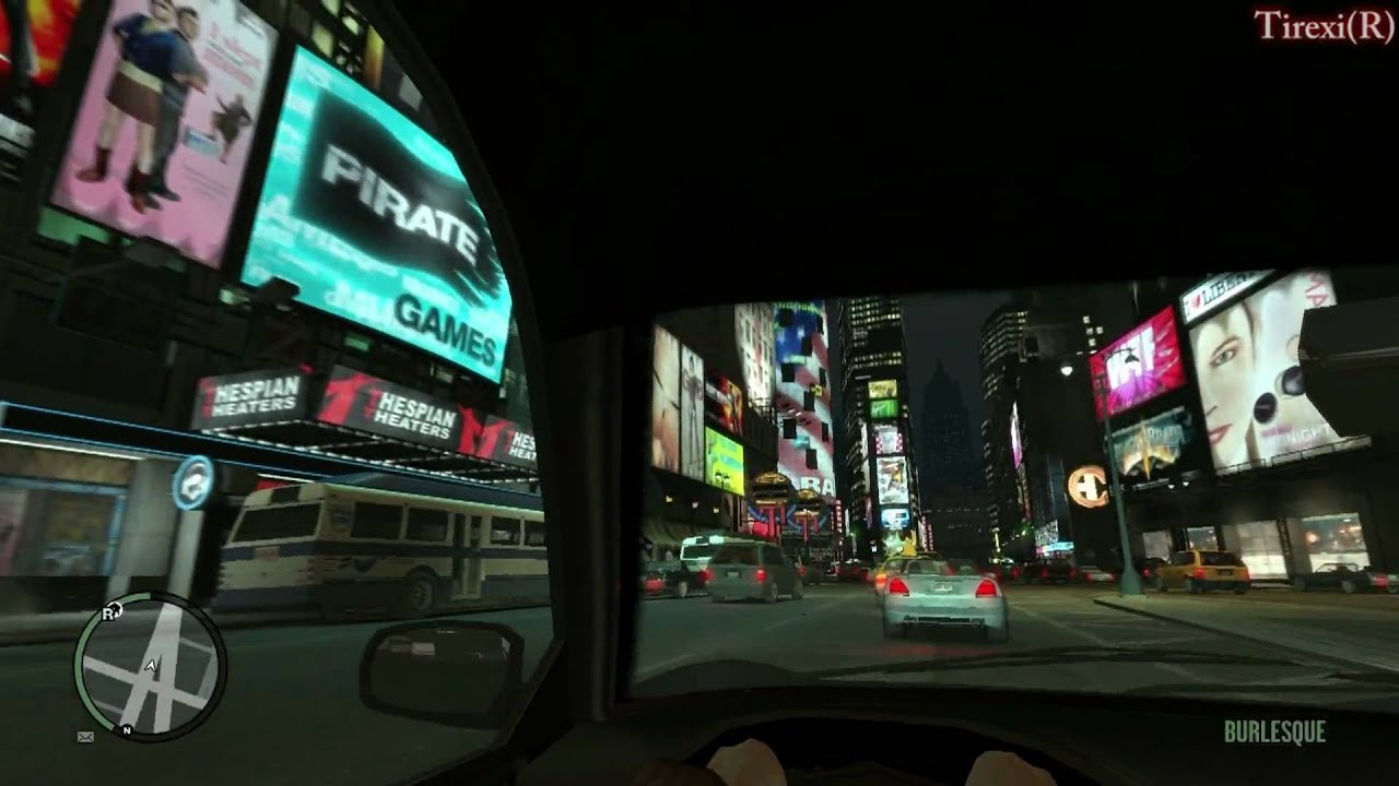 GTA 4 - First Person Mod HD gameplay 2 - YouTube
