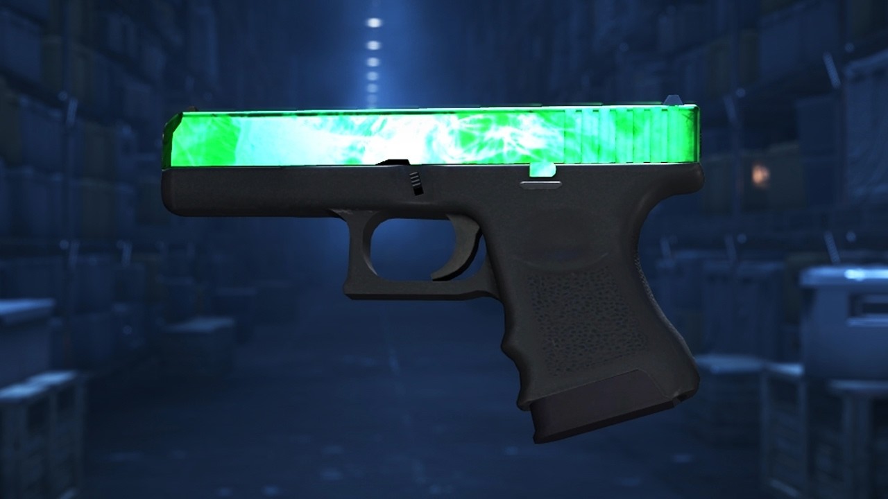 low float glock emerald tradeup - YouTube