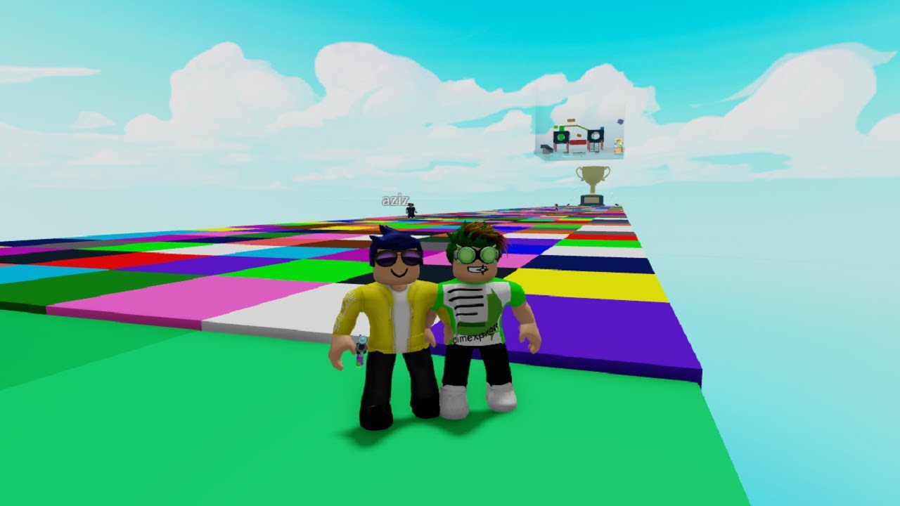 Color Block Race! ile Başladık Roblox - iyiki Doğdun Mine 🎂 - YouTube