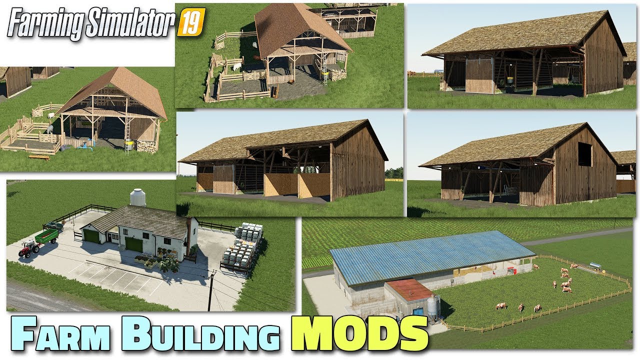FS19 | New Farm Building Mods (2020-03-19) - review - YouTube