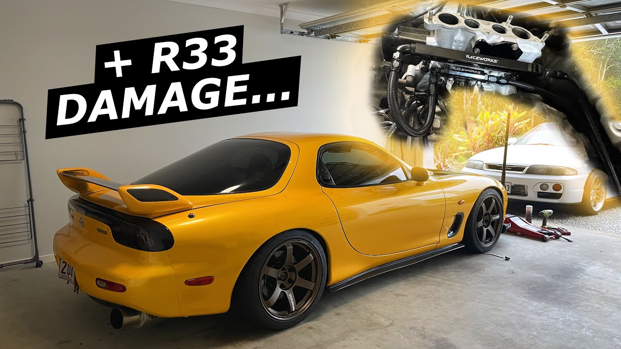 Mazda RX7 FUEL SETUP is FINISHED! - YouTube