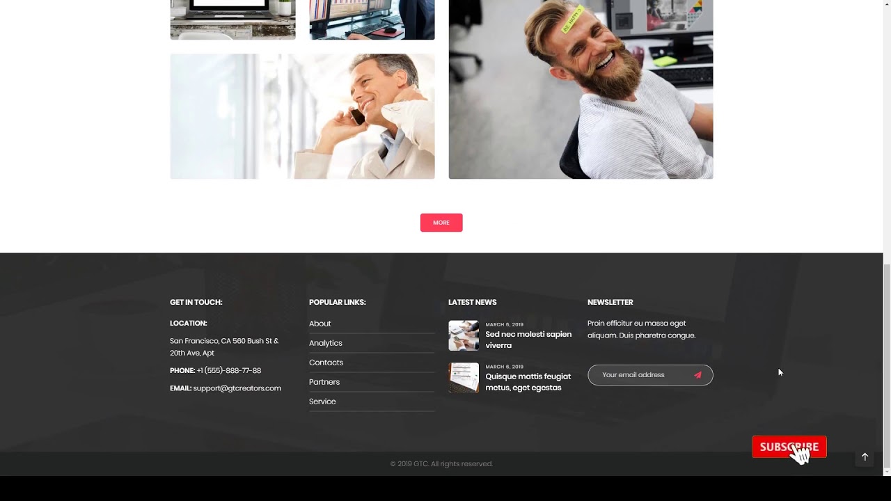 Castor - Business Consulting WordPress Theme lawyers multipurpose Reon ...