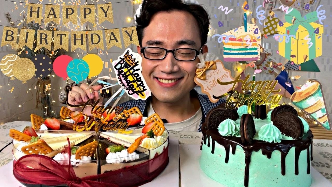 🥳Mừng Sinh Nhật Với Bánh Kem Mint Chocolate 🎂 Bánh Kem Mix Nhiều Loại ...