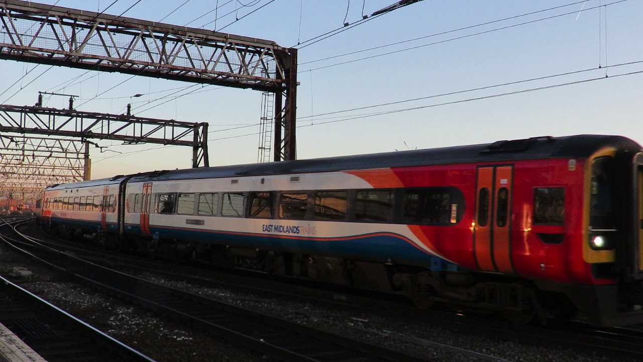 Class 158847 & 158866 - East Midlands Trains - Manchester Piccadilly ...