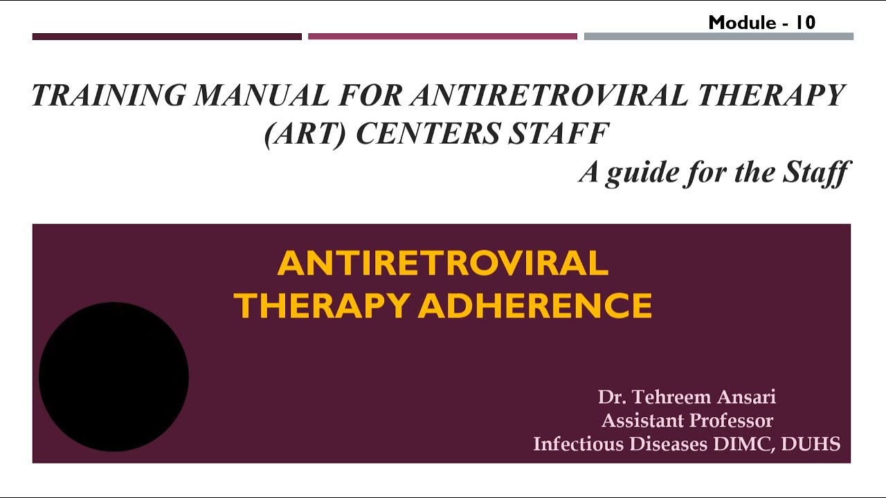 Module 10 ART Adherence - YouTube