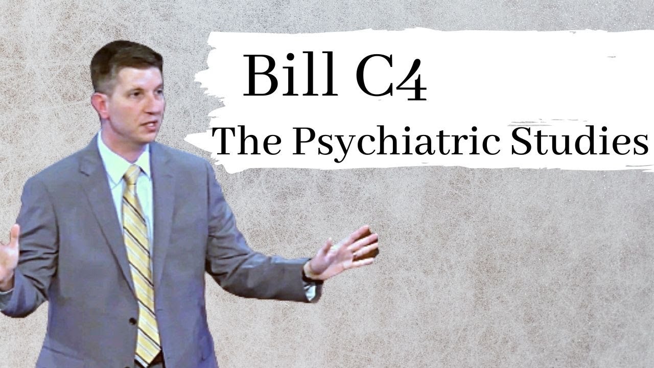 Bill C4, The Psychiatric Studies - YouTube