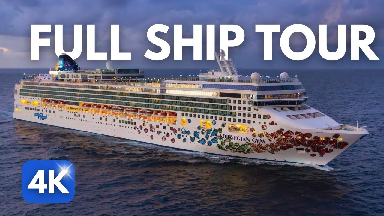 Norwegian Gem | Cruise Ship Tour | NCL | 4K Ultra HD - YouTube