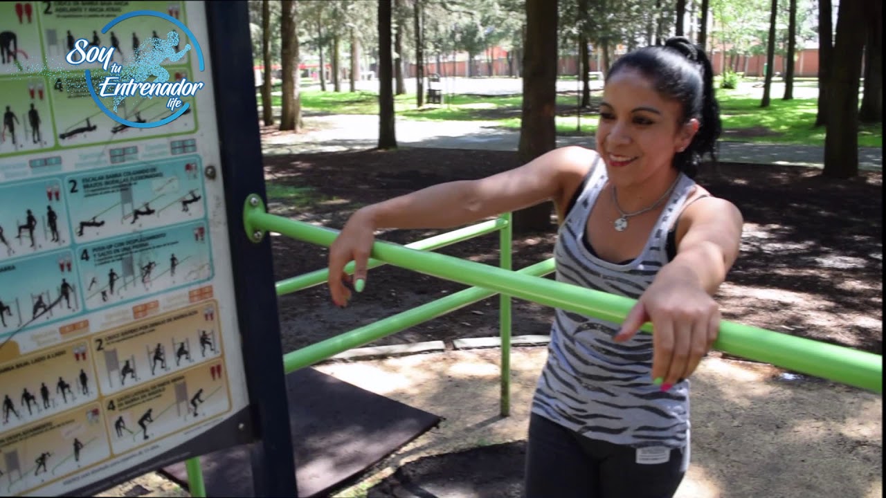 Como se realiza un PULL-UP para mujeres. - YouTube