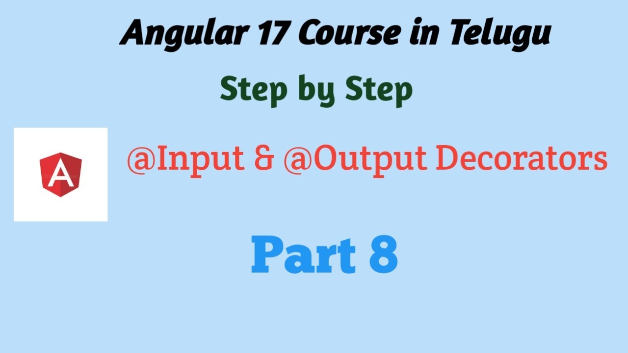 Decorators In Angular Angular17 A Complete Angular17 Course In Telugu Youtube