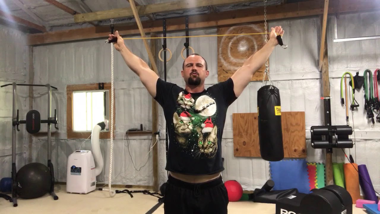 HOW TO: banded shoulder dislocates - YouTube