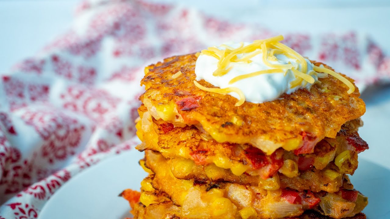 Calico Corn Cakes - YouTube