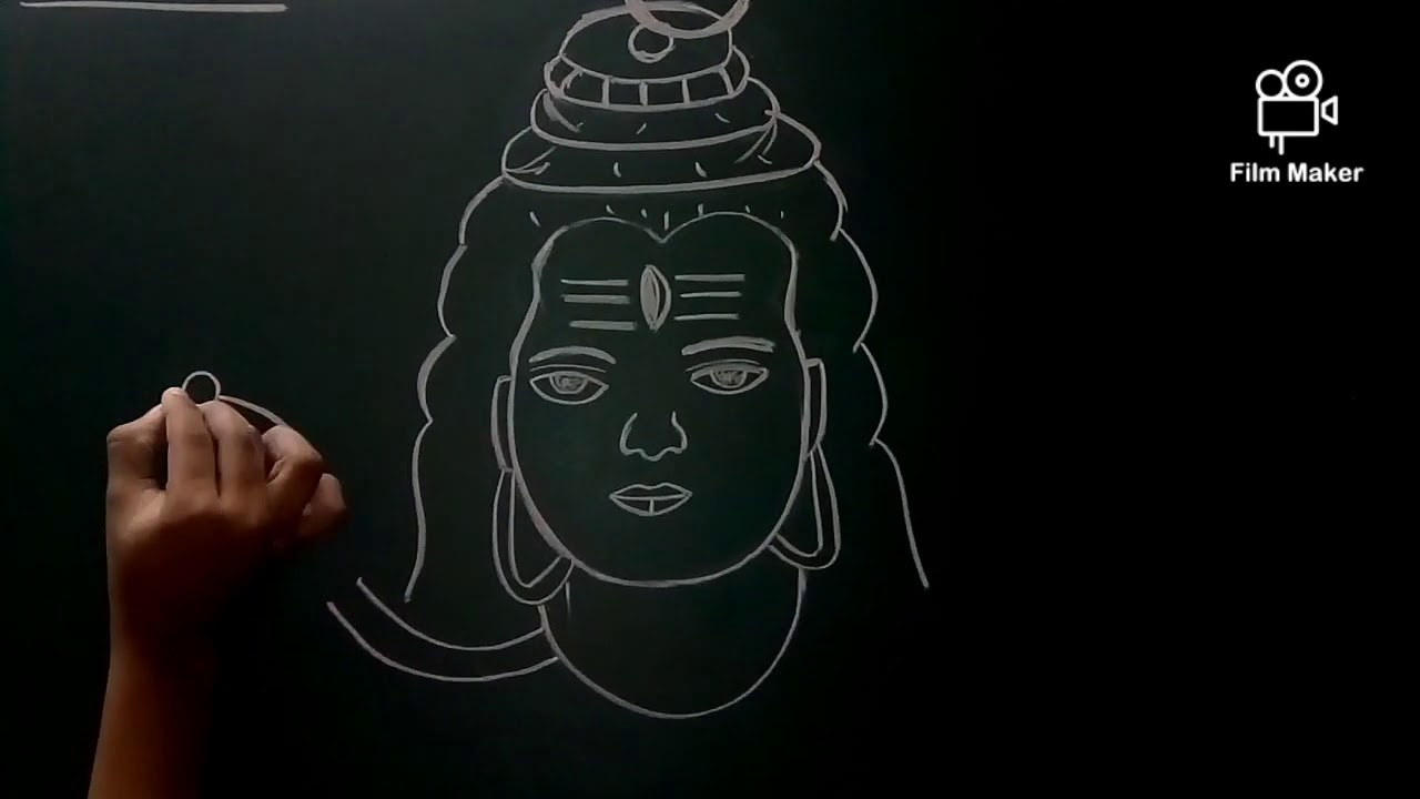 Easy drawing of Lord Shankar step by step. - YouTube