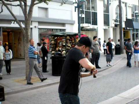 Trefresh Live Ent. Josh Vietti Street Violin Black and Yellow - YouTube