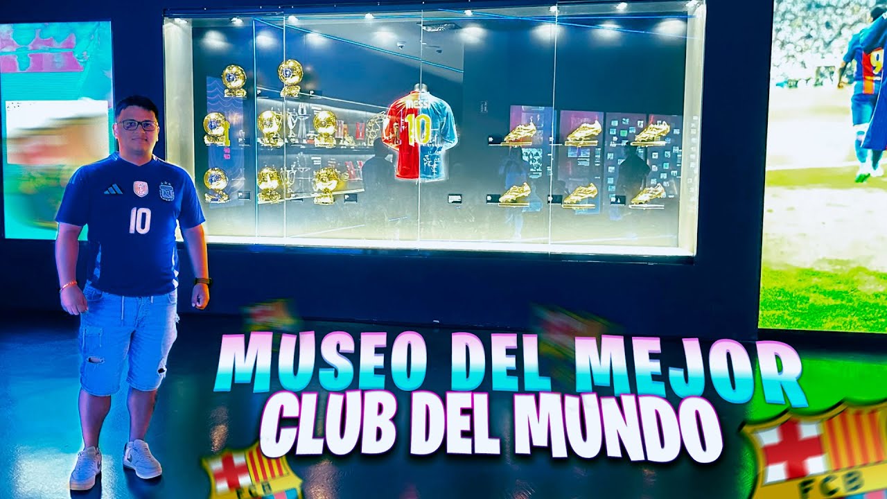 VISITO EL MUSEO DEL MEJOR CLUB DEL MUNDO 💙 ️ - YouTube