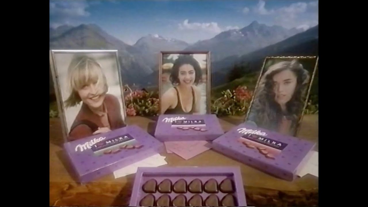 Milka I love Milka 1990 - YouTube