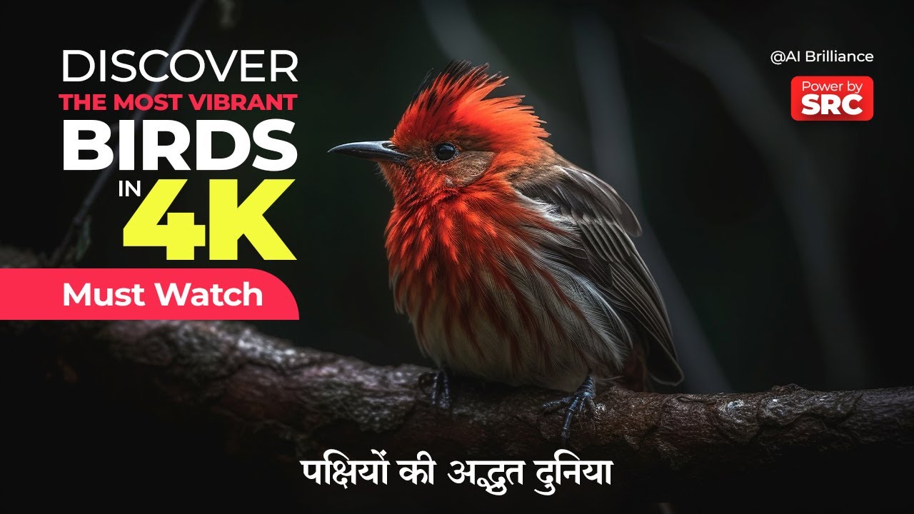 Discover the MOST VIBRANT Birds in 4K - YouTube