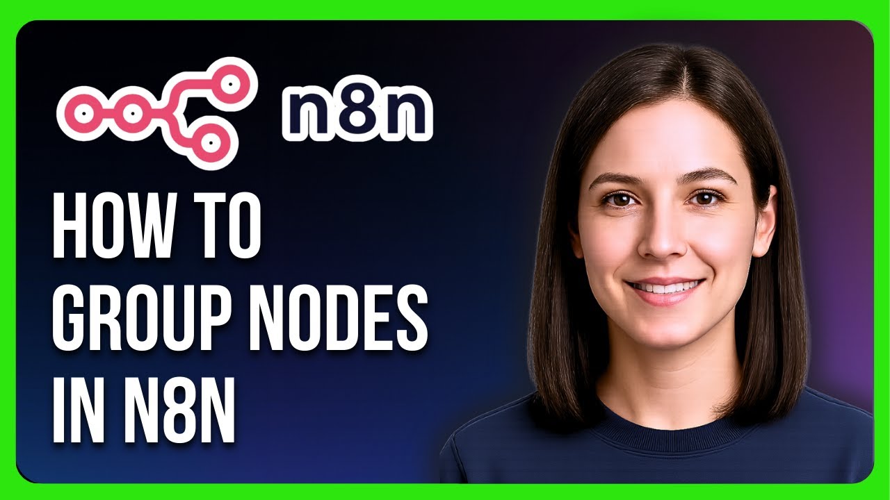 How to Group Nodes in N8N - YouTube