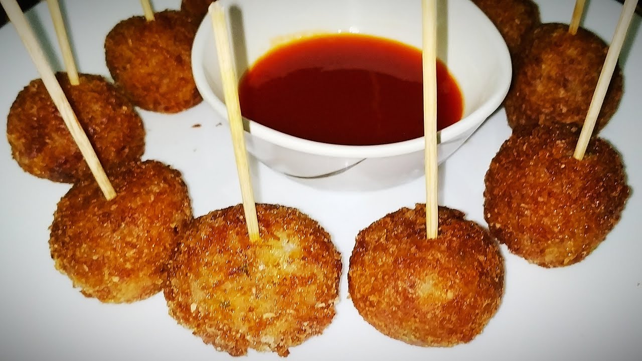 Potato Lollipop Recipe/ Easy and Quick Starter at home by Farha’s ...