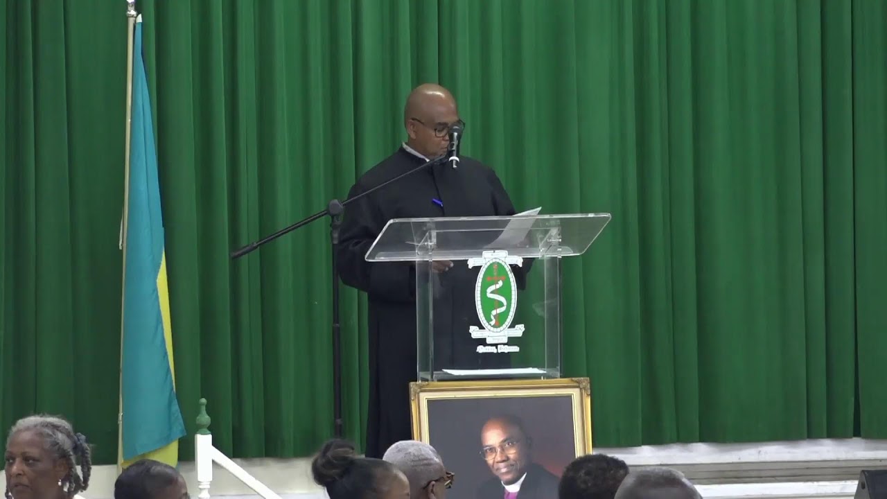 Memorial Service - Canon Harry Wellington Ward - YouTube