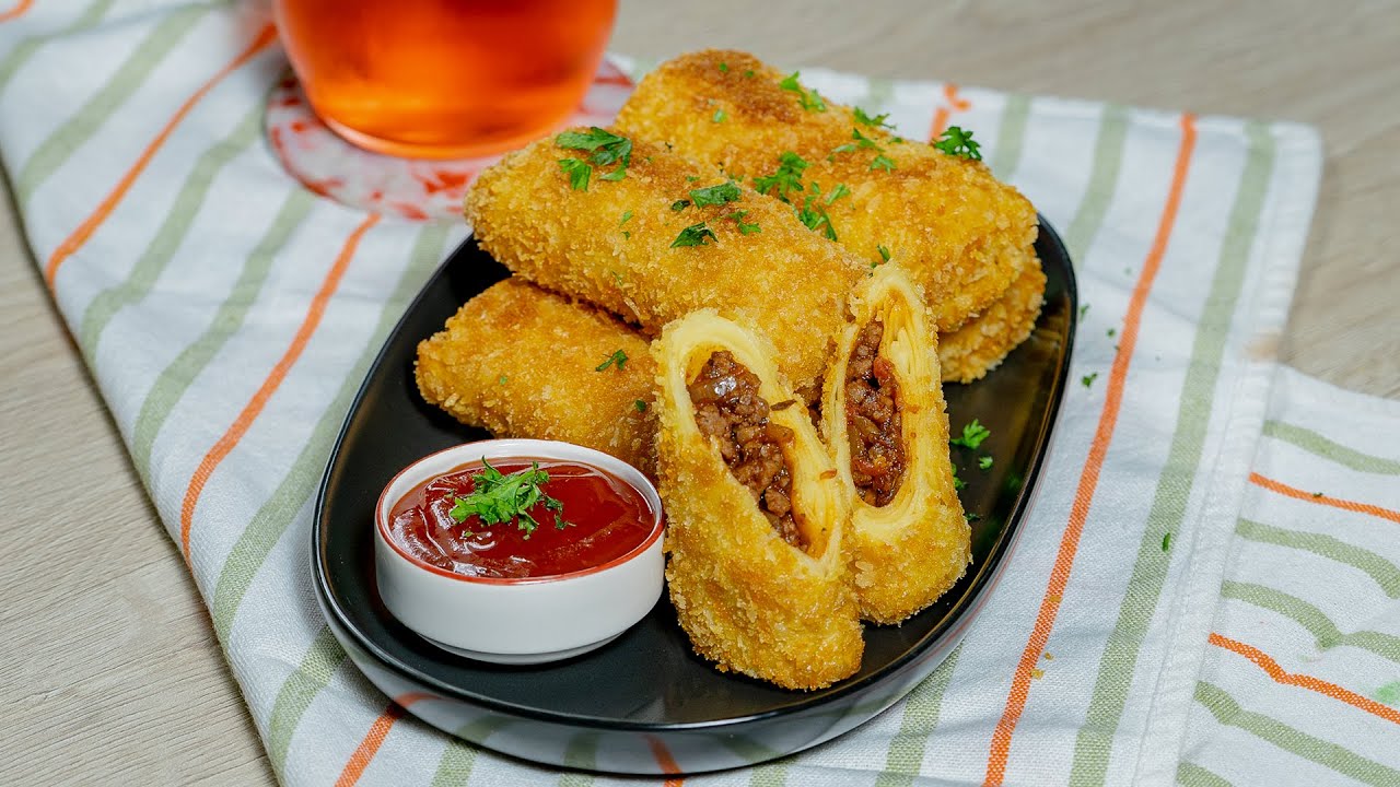 Risol Bolognese Enak, Mudah, dan Praktis! - YouTube