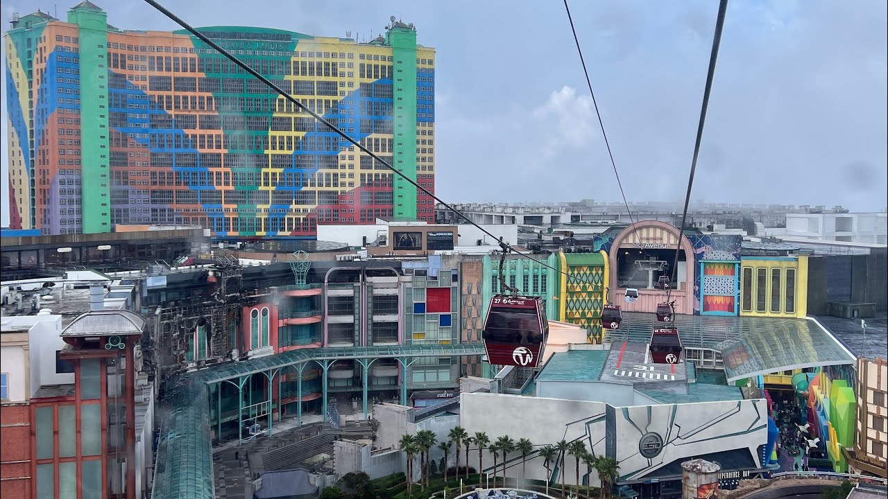 CABLE CAR Genting Highlands | Genting SkyWorld Ke Awana SkyWay | Part 2 ...