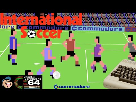 INTERNATIONAL SOCCER – Commodore 64 (1983) | Classic Arcade Football