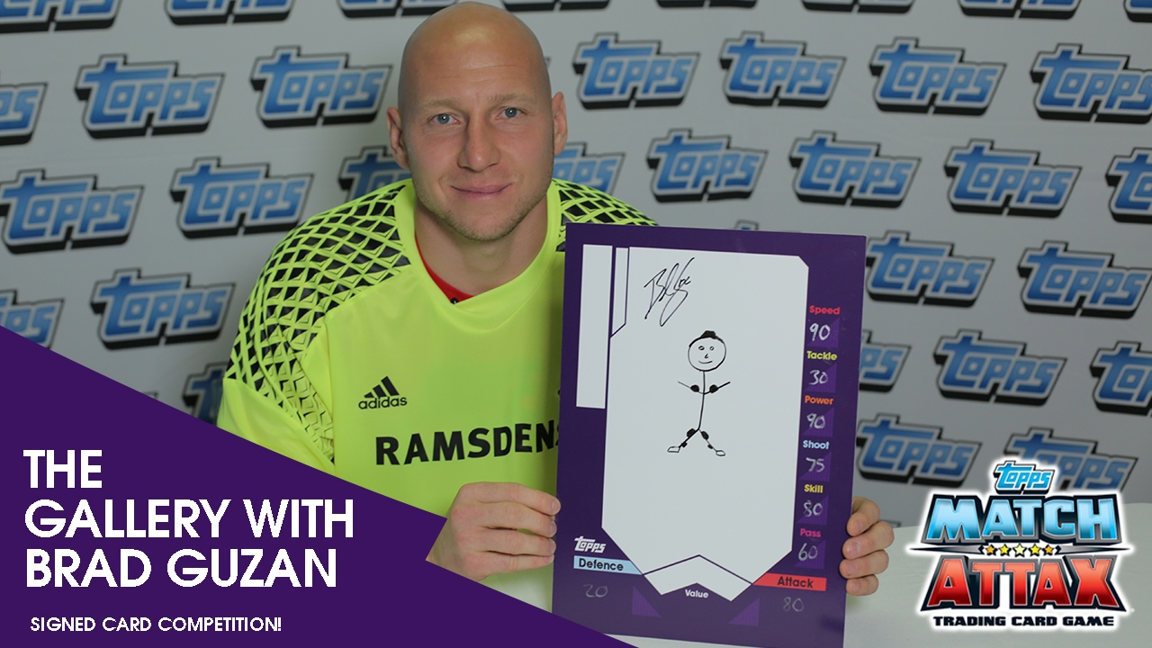 BRAD GUZAN steps into the MATCH ATTAX Gallery! + GUDMUNDSSON INTERVIEW ...