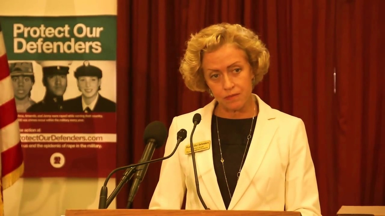 Paula Coughlin Puopolo Lackland Press Conference - YouTube