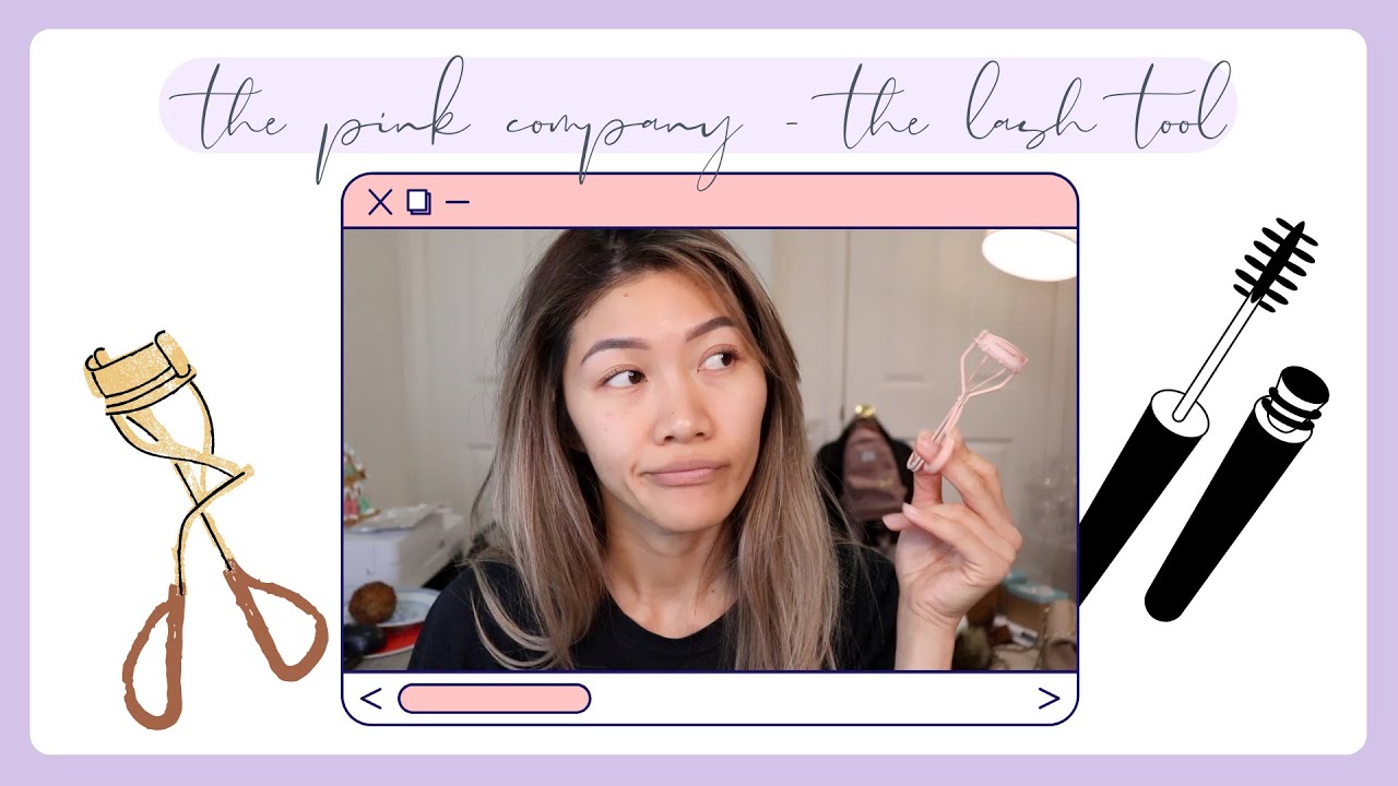 Eyelash Curler With A Comb?!! (The Pink Company) | Nadia Ngo - YouTube