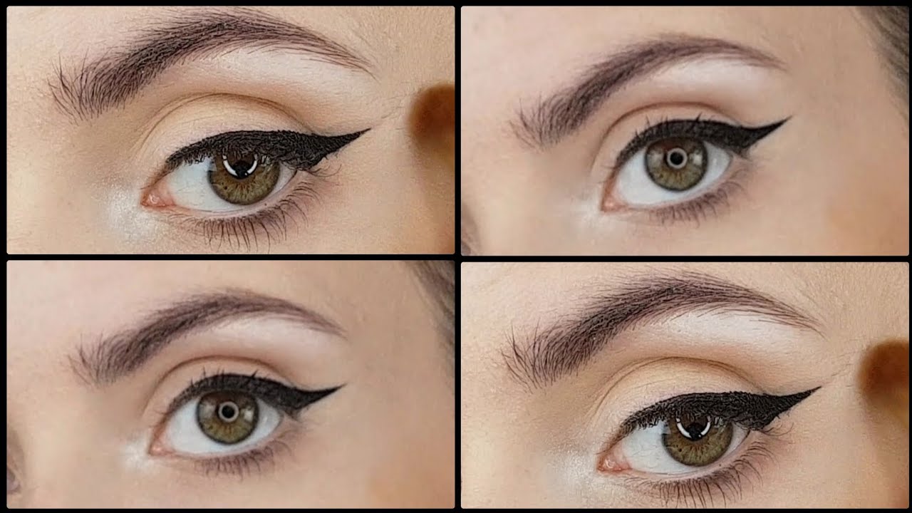 HOW TO: EYELINER (tutorial for begginers) - YouTube