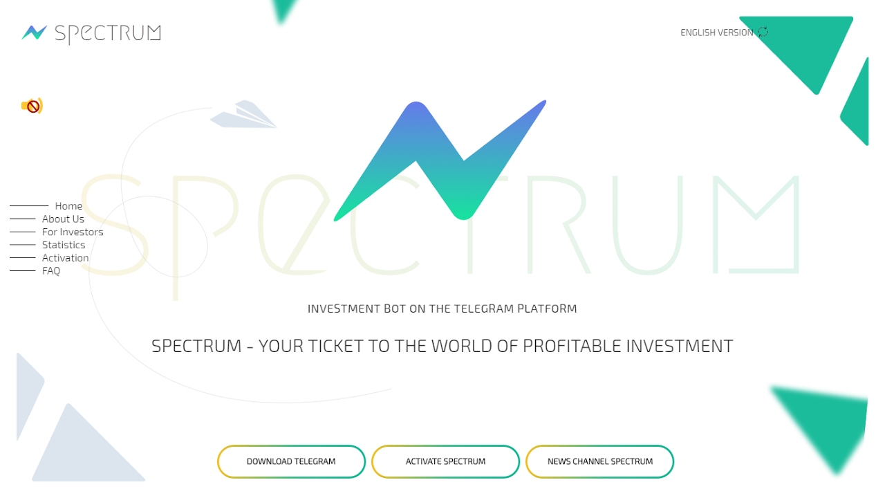 Обзор проекта "Spectrum Bot" - SCAM - YouTube