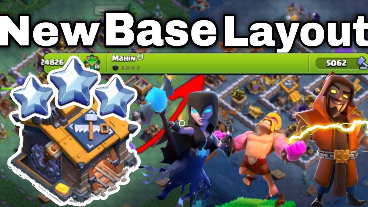 New Base Layout helps me to reach in the global leader board!! - YouTube