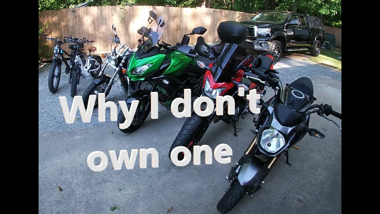 Dont Buy An Electric Motorcycle...Yet - YouTube