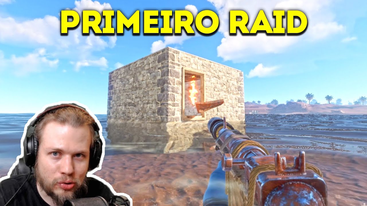PRIMEIRO RAID DO ANO | RUST Gameplay Português - YouTube