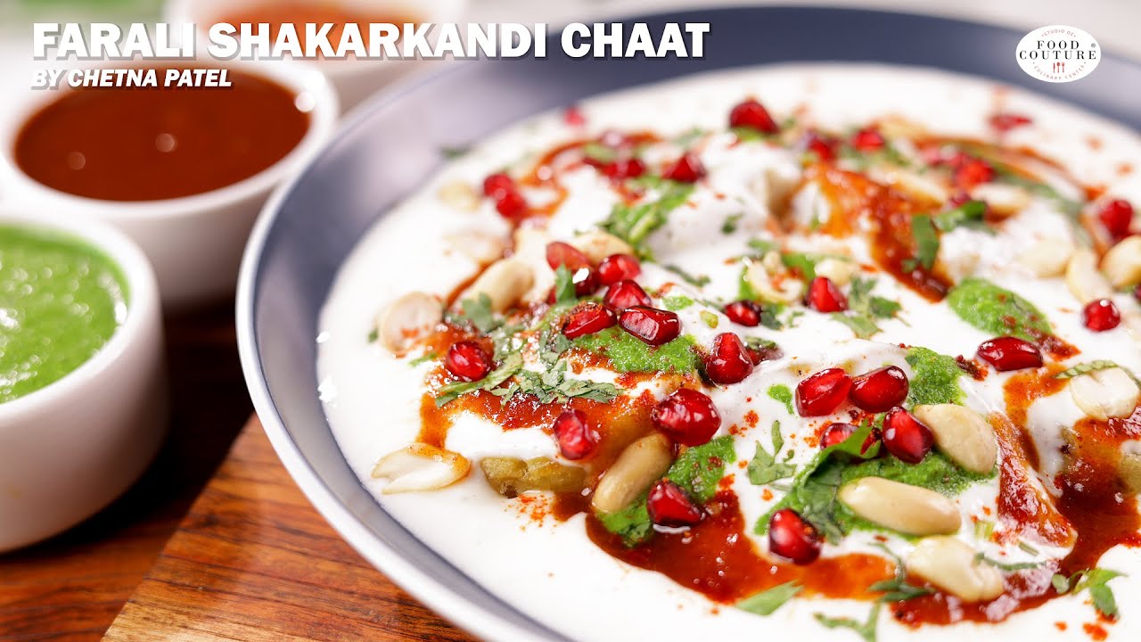 Shakarkandi Chaat - Farali recipe | Easy to Make Healthy Chaat | Food ...