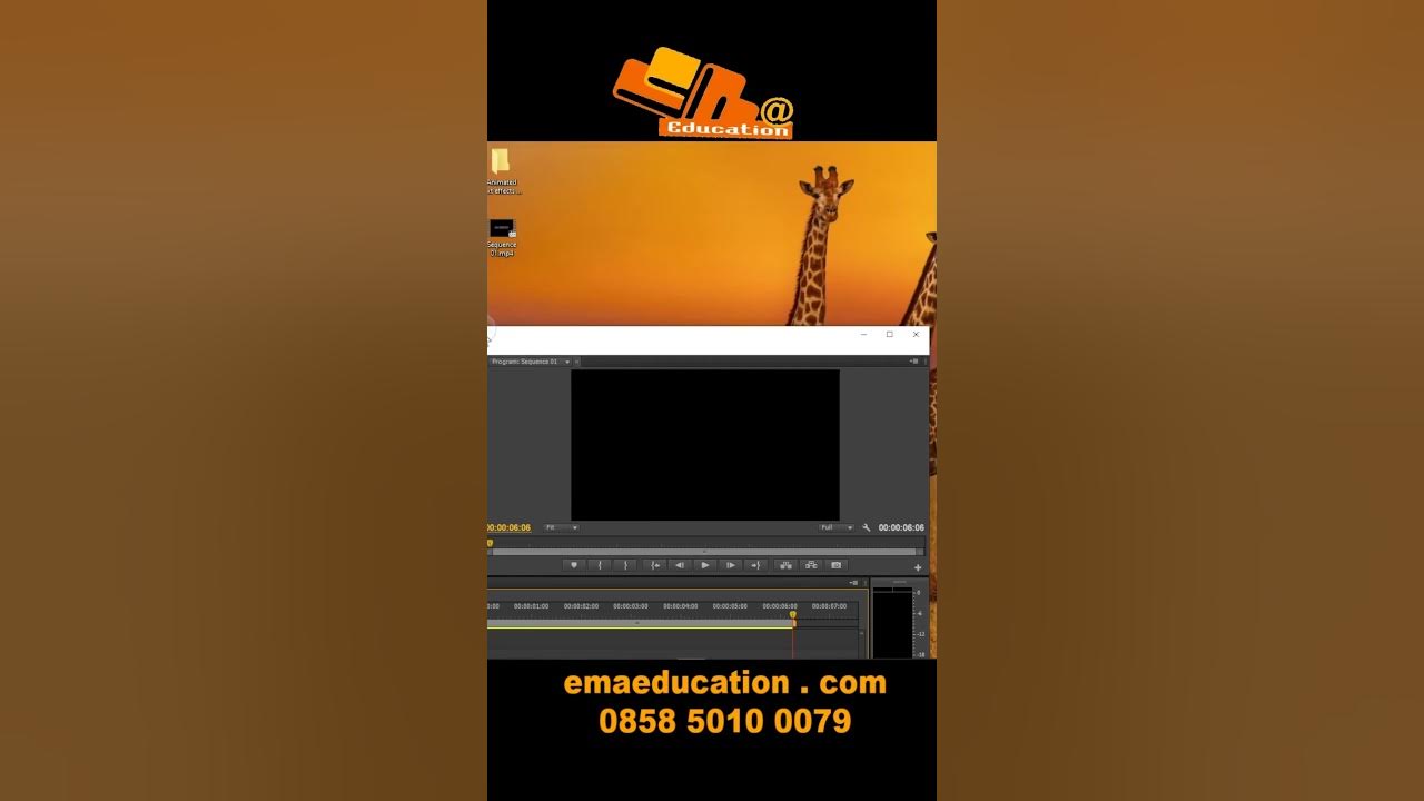 Animated text effects in Premiere Pro SHORT - YouTube