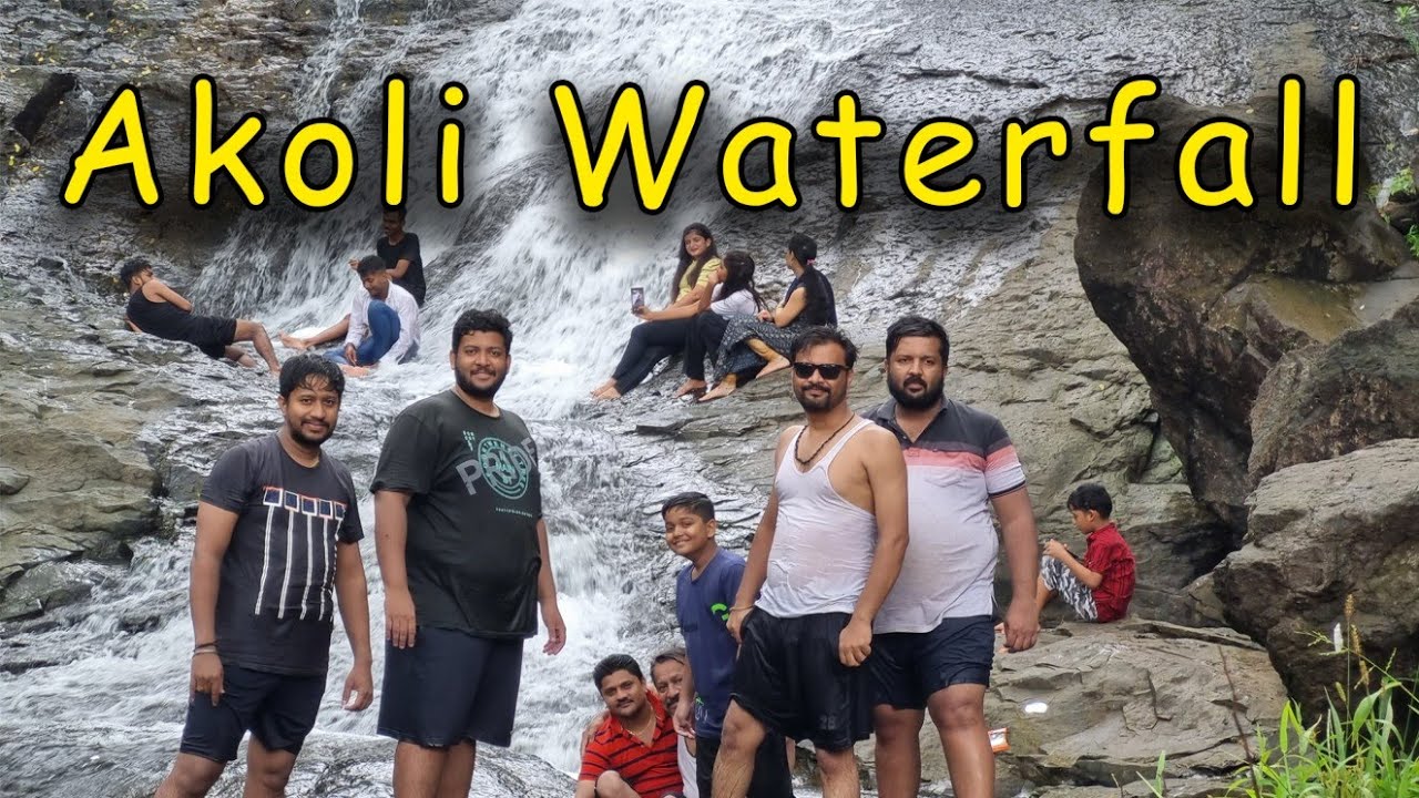 AKOLI waterfall / 20km from Boisar - YouTube