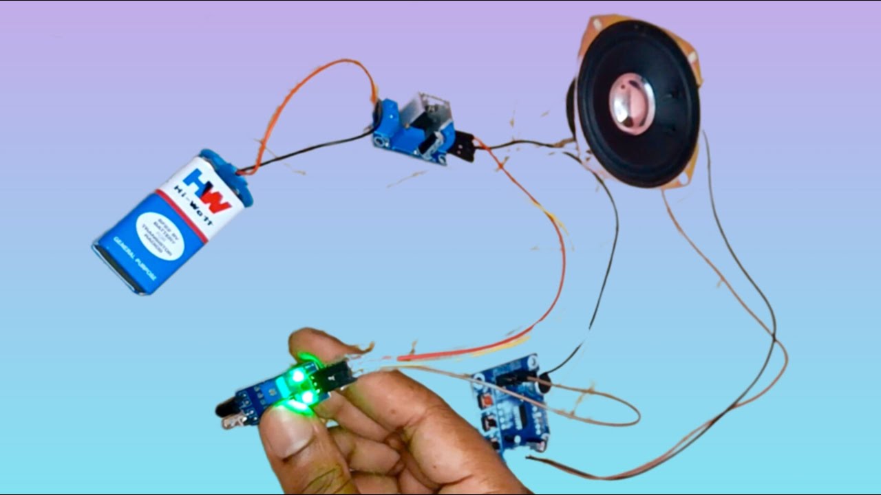 How to use simple voice recorder and ir sensor project - YouTube