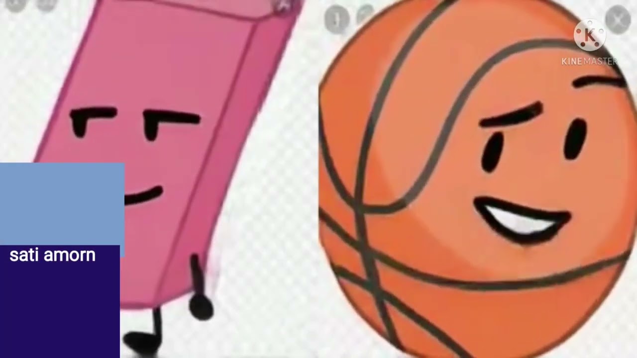 preview 2 basketball bfdi and eraser bfdi deepfake - YouTube
