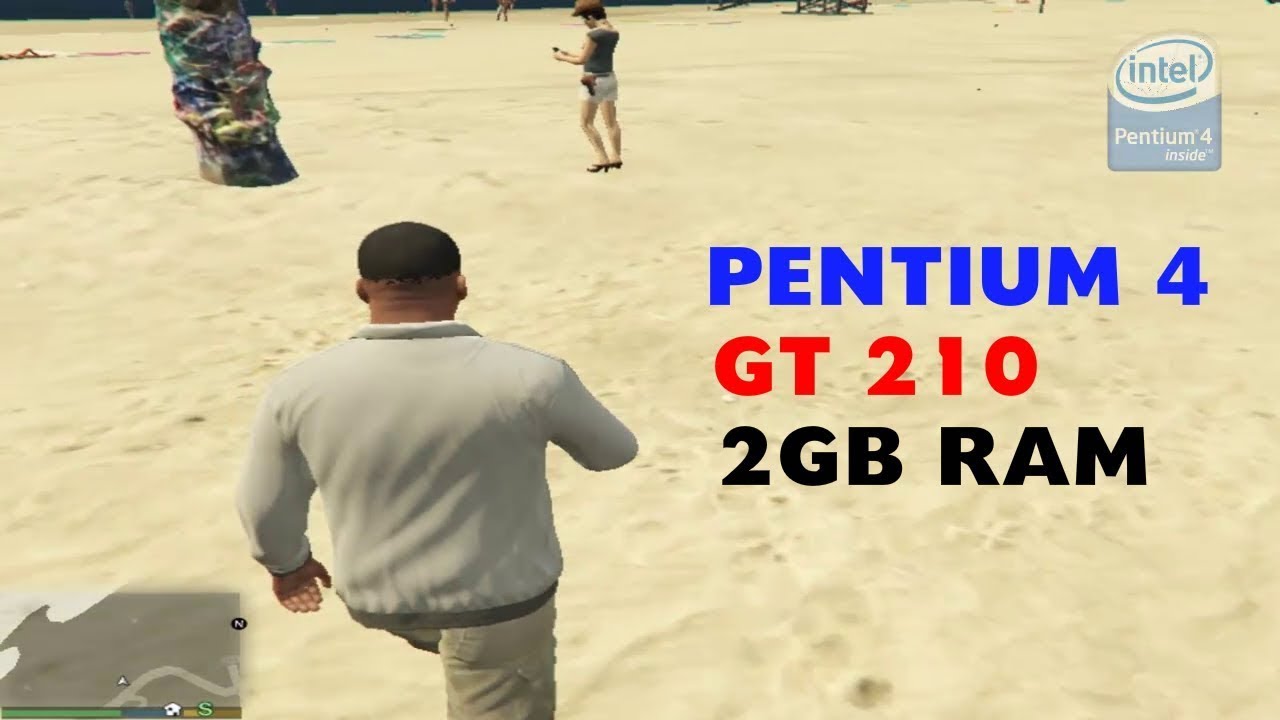 How to run gta 5 on 1 and 2 gb ram and 512mb vram! - YouTube