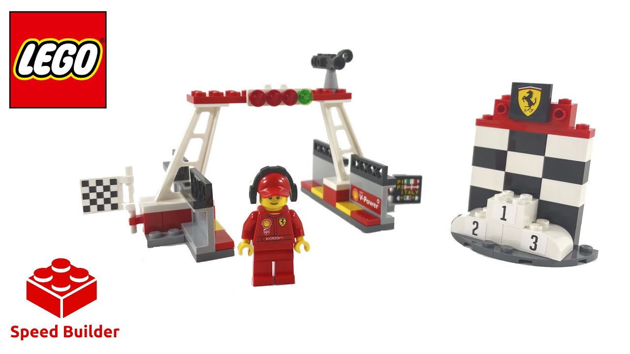 LEGO 40194 Finish Line & Podium | speed build - YouTube