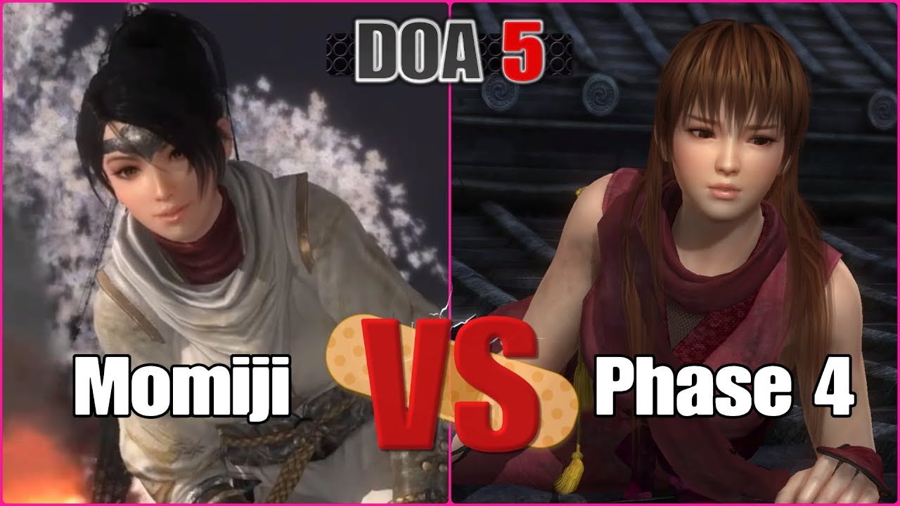 DEAD OR ALIVE 5 Last Round - Momiji VS Phase 4 - YouTube