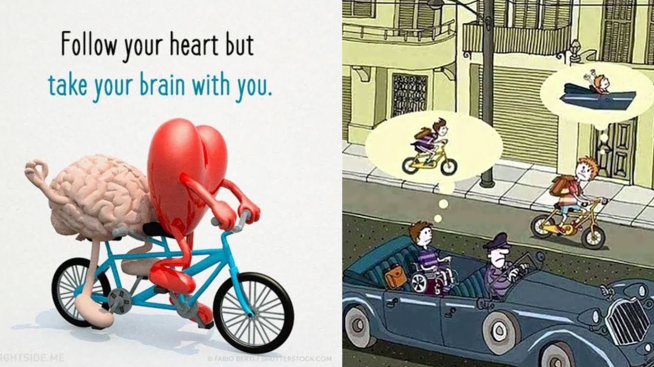 🛑Powerful Illustration OF Our Sad Reality | Motivational Pictures ...