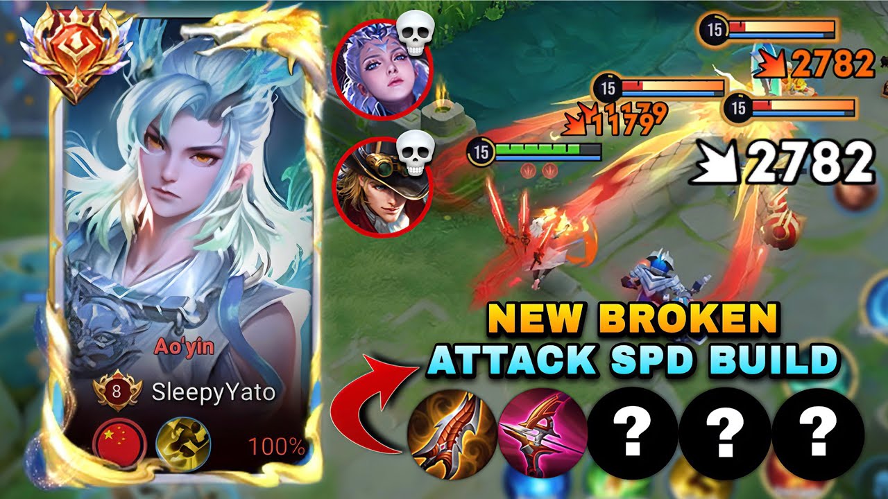 TOP 1 ASIA LOONG NEW BROKEN ATTACK SPEED BUILD ONE SHOTTING ENEMIES IN ...